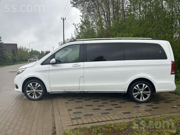 Balts Mercedes-Benz V 250 2016 Rīga, ar dzinēja tilpumu 2.00 L un nobraukumu 208 tūkst. km par 28000 €, foto 3 vietnē AUTOMOTO.COM.LV