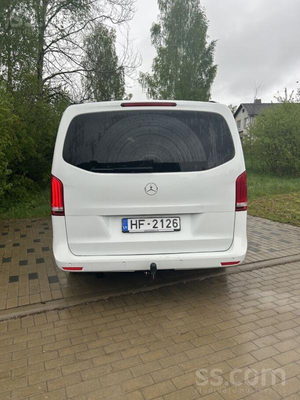Balts Mercedes-Benz V 250 2016 Rīga, ar dzinēja tilpumu 2.00 L un nobraukumu 208 tūkst. km par 28000 €, foto 4 vietnē AUTOMOTO.COM.LV