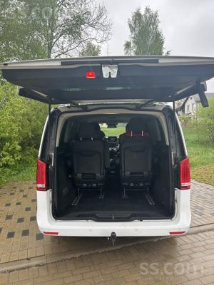 Balts Mercedes-Benz V 250 2016 Rīga, ar dzinēja tilpumu 2.00 L un nobraukumu 208 tūkst. km par 28000 €, foto 7 vietnē AUTOMOTO.COM.LV
