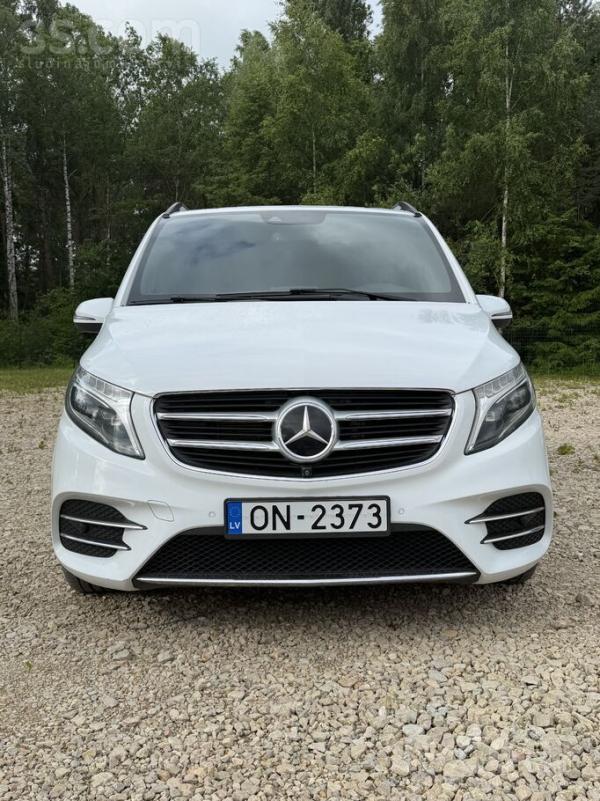 Balts Mercedes-Benz V 250 2016 Valka, ar dzinēja tilpumu 2.00 L un nobraukumu 242 tūkst. km par 31000 €, foto 2 vietnē AUTOMOTO.COM.LV
