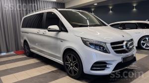 White Mercedes-Benz V 250 2016 in Riga, with an engine capacity of 2.20 L and mileage of 268 thousand km for 29990 €, photo 4 on AUTOMOTO.COM.LV