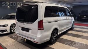 White Mercedes-Benz V 250 2016 in Riga, with an engine capacity of 2.20 L and mileage of 268 thousand km for 29990 €, photo 6 on AUTOMOTO.COM.LV