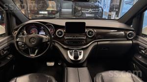 White Mercedes-Benz V 250 2016 in Riga, with an engine capacity of 2.20 L and mileage of 268 thousand km for 29990 €, photo 16 on AUTOMOTO.COM.LV