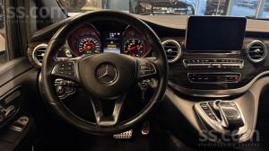 White Mercedes-Benz V 250 2016 in Riga, with an engine capacity of 2.20 L and mileage of 268 thousand km for 29990 €, photo 17 on AUTOMOTO.COM.LV