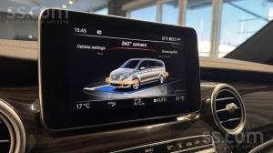 White Mercedes-Benz V 250 2016 in Riga, with an engine capacity of 2.20 L and mileage of 268 thousand km for 29990 €, photo 21 on AUTOMOTO.COM.LV