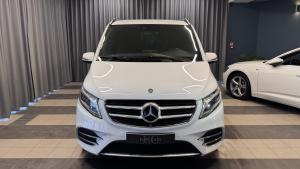 White Mercedes-Benz V 250 2016 in Riga, with an engine capacity of 2.20 L and mileage of 268 thousand km for 29990 €, photo  on AUTOMOTO.COM.LV