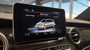 White Mercedes-Benz V 250 2016 in Riga, with an engine capacity of 2.20 L and mileage of 268 thousand km for 29990 €, photo 20 on AUTOMOTO.COM.LV