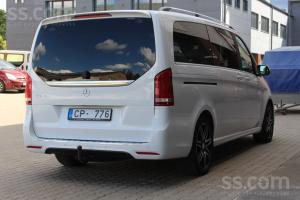 Balts Mercedes-Benz V 250 2017 Rīga, ar dzinēja tilpumu 2.20 L un nobraukumu 168 tūkst. km par 32900 €, foto 5 vietnē AUTOMOTO.COM.LV
