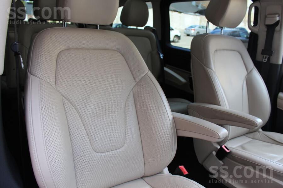 Balts Mercedes-Benz V 250 2017 Rīga, ar dzinēja tilpumu 2.20 L un nobraukumu 168 tūkst. km par 32900 €, foto 11 vietnē AUTOMOTO.COM.LV