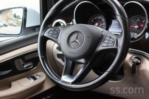 Balts Mercedes-Benz V 250 2017 Rīga, ar dzinēja tilpumu 2.20 L un nobraukumu 168 tūkst. km par 32900 €, foto 13 vietnē AUTOMOTO.COM.LV