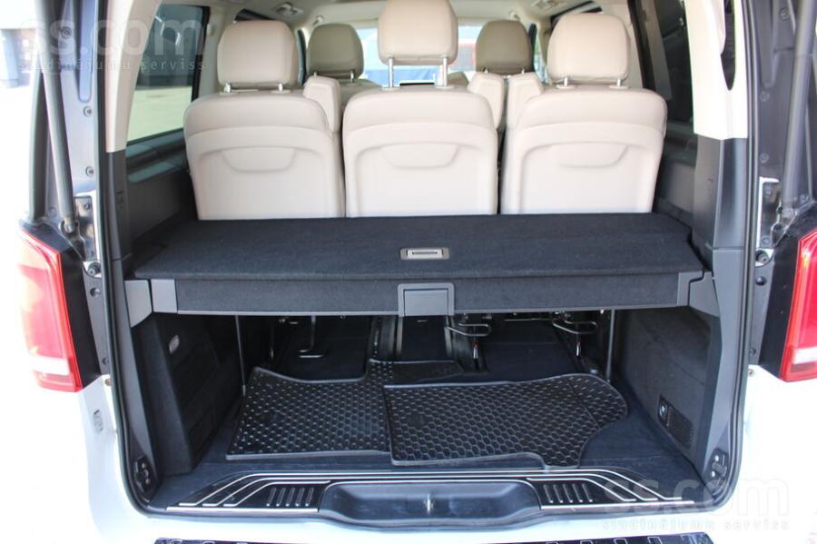 Balts Mercedes-Benz V 250 2017 Rīga, ar dzinēja tilpumu 2.20 L un nobraukumu 168 tūkst. km par 32900 €, foto 30 vietnē AUTOMOTO.COM.LV