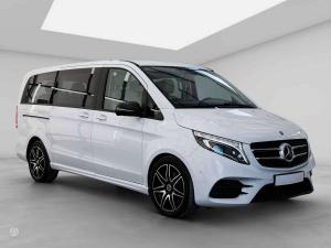 White Mercedes-Benz V 250 2019 in Kaunas, with an engine capacity of 2.20 L and mileage of 299 thousand km for 30990 €, photo 5 on AUTOMOTO.COM.LV