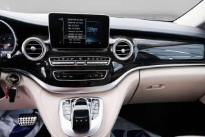 White Mercedes-Benz V 250 2019 in Kaunas, with an engine capacity of 2.20 L and mileage of 299 thousand km for 30990 €, photo 10 on AUTOMOTO.COM.LV