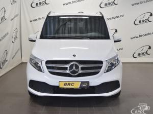White Mercedes-Benz V 250 2020 in Riga, with an engine capacity of 2.00 L and mileage of 68 thousand km for 42900 €, photo 24 on AUTOMOTO.COM.LV
