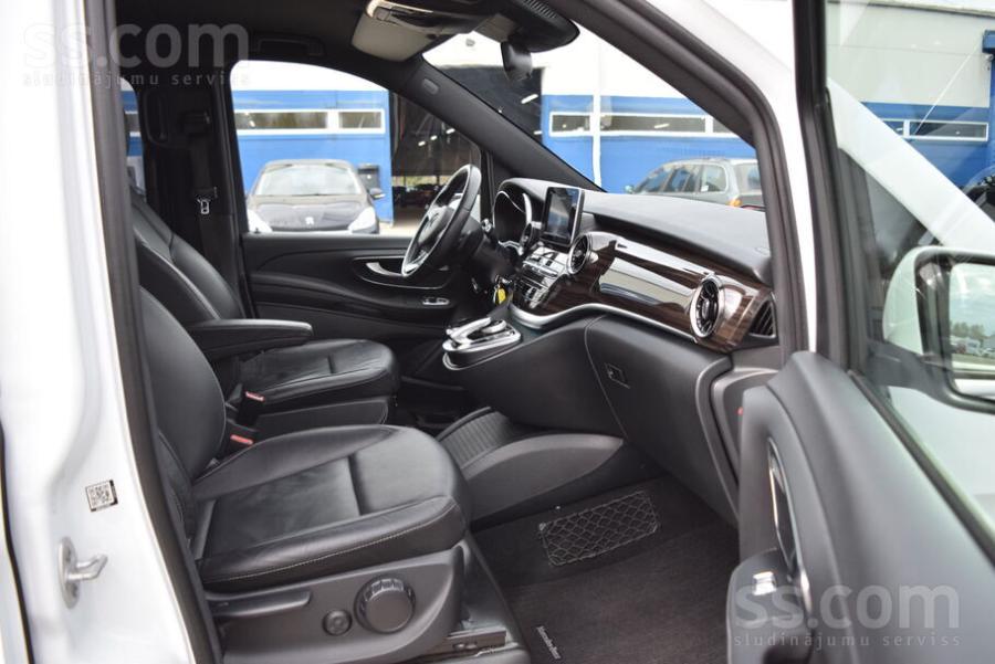 Balts Mercedes-Benz V 250 2020 Rīga, ar dzinēja tilpumu 2.00 L un nobraukumu 68 tūkst. km par 38900 €, foto 14 vietnē AUTOMOTO.COM.LV