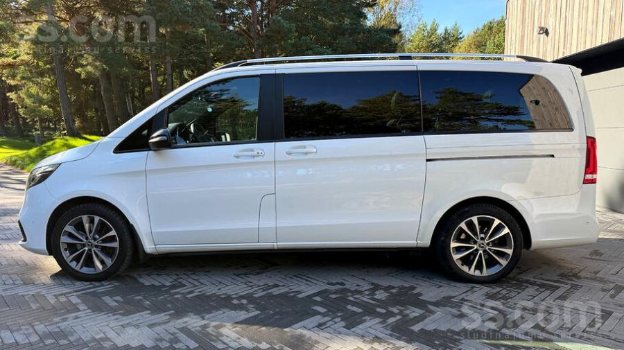 Balts Mercedes-Benz V 250 2021 Liepāja, ar dzinēja tilpumu 2.00 L un nobraukumu 158 tūkst. km par 45000 €, foto 6 vietnē AUTOMOTO.COM.LV
