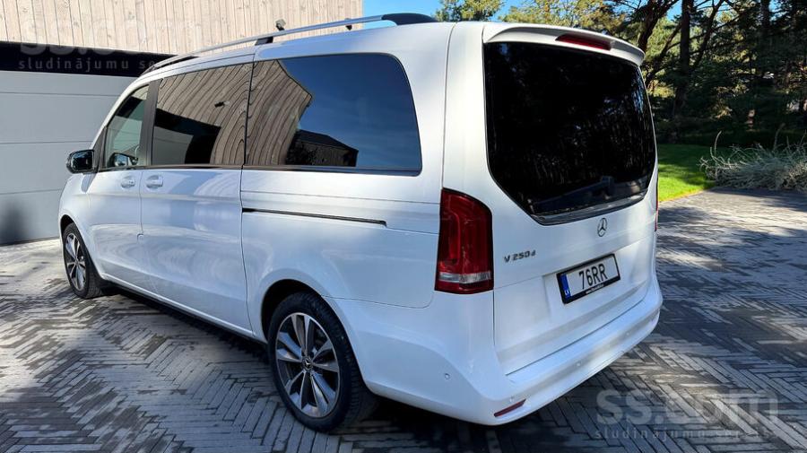 Balts Mercedes-Benz V 250 2021 Liepāja, ar dzinēja tilpumu 2.00 L un nobraukumu 158 tūkst. km par 45000 €, foto 7 vietnē AUTOMOTO.COM.LV