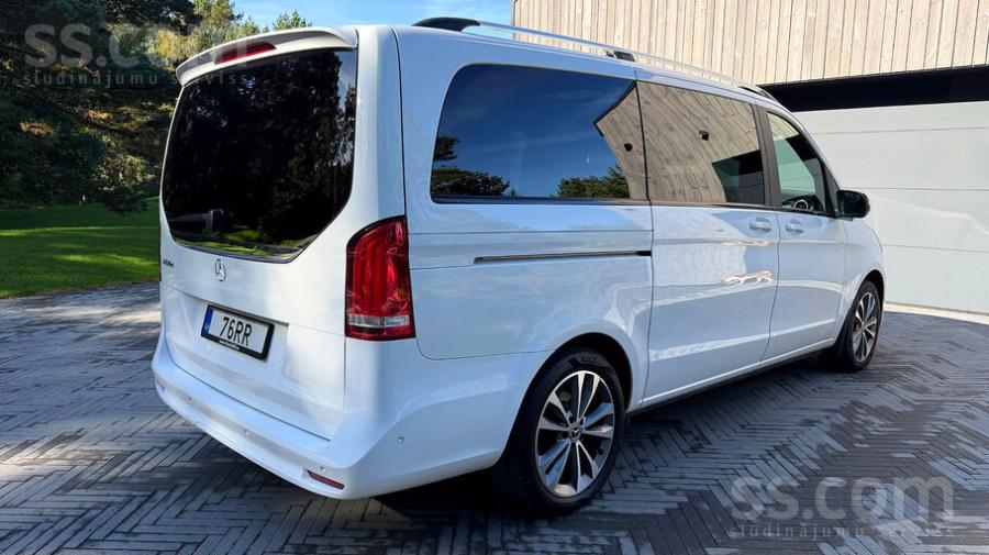 Balts Mercedes-Benz V 250 2021 Liepāja, ar dzinēja tilpumu 2.00 L un nobraukumu 158 tūkst. km par 45000 €, foto 9 vietnē AUTOMOTO.COM.LV
