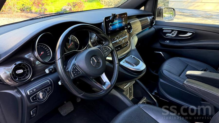 Balts Mercedes-Benz V 250 2021 Liepāja, ar dzinēja tilpumu 2.00 L un nobraukumu 158 tūkst. km par 45000 €, foto 16 vietnē AUTOMOTO.COM.LV