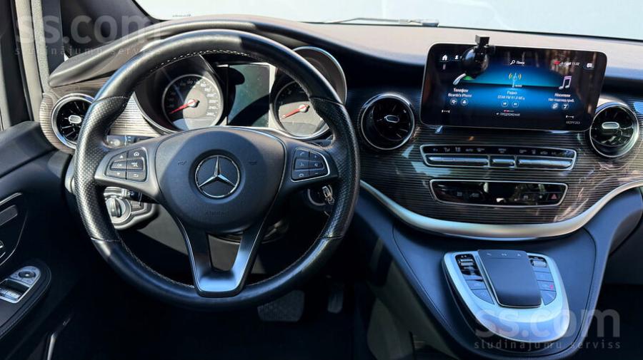 Balts Mercedes-Benz V 250 2021 Liepāja, ar dzinēja tilpumu 2.00 L un nobraukumu 158 tūkst. km par 45000 €, foto 18 vietnē AUTOMOTO.COM.LV