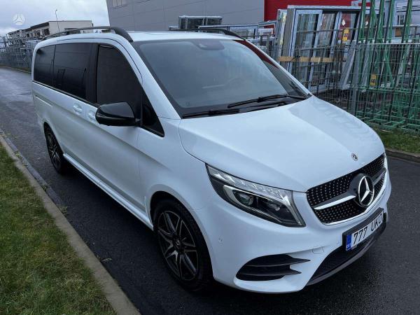 Balts Mercedes-Benz V 250 2023 Tallina, ar dzinēja tilpumu 1.95 L un nobraukumu 60 tūkst. km par 59900 €, foto 2 vietnē AUTOMOTO.COM.LV