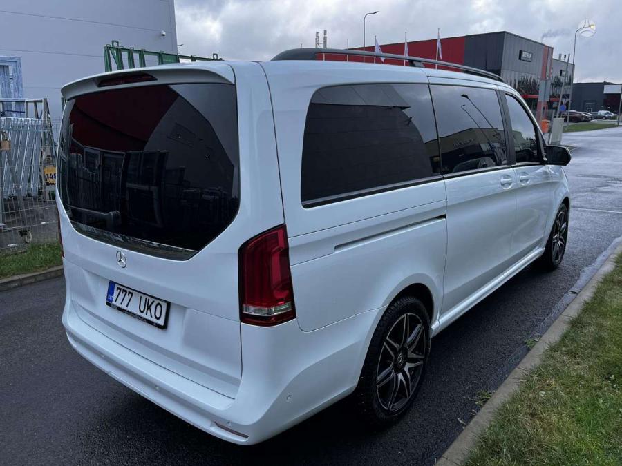 Balts Mercedes-Benz V 250 2023 Tallina, ar dzinēja tilpumu 1.95 L un nobraukumu 60 tūkst. km par 59900 €, foto 3 vietnē AUTOMOTO.COM.LV