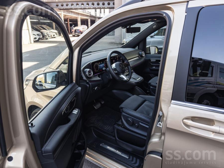 Yellow Mercedes-Benz V 250 2024 in Riga, with an engine capacity of 2.00 L and mileage of 0 thousand km for 36900 €, photo 13 on AUTOMOTO.COM.LV