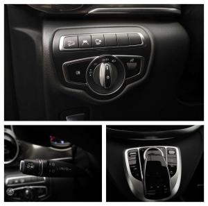 Black Mercedes-Benz V 300 2020 in Vilnius, with an engine capacity of 1.95 L and mileage of 147 thousand km for 53500 €, photo 22 on AUTOMOTO.COM.LV