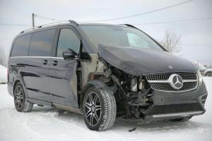 Black Mercedes-Benz V 300 2022 in Tallinn, with an engine capacity of 0.00 L and mileage of 102 thousand km for 21400 €, photo  on AUTOMOTO.COM.LV