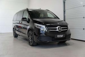 Black Mercedes-Benz V 300 2023 in Vilnius, with an engine capacity of 1.95 L and mileage of 81 thousand km for 85000 €, photo  on AUTOMOTO.COM.LV