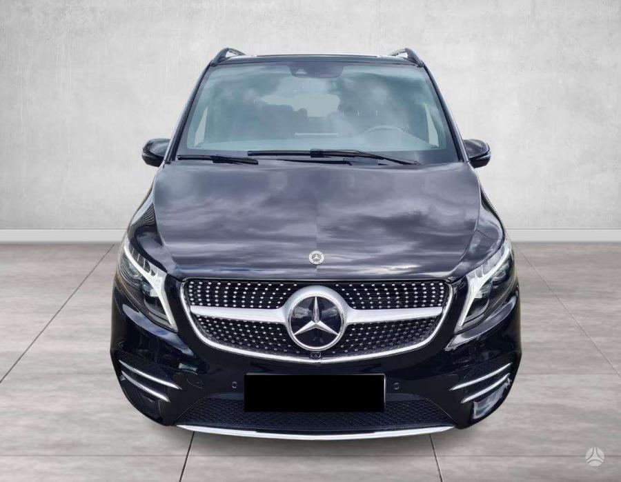 Black Mercedes-Benz V 300 2024 in Vilnius, with an engine capacity of 1.95 L and mileage of 18 thousand km for 76000 €, photo 14 on AUTOMOTO.COM.LV