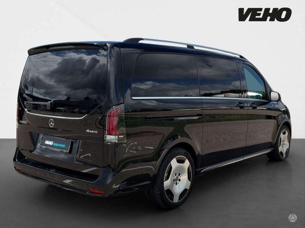 Black Mercedes-Benz V 300 2024 in Kaunas, with an engine capacity of 1.95 L and mileage of 15 thousand km for 78900 €, photo 2 on AUTOMOTO.COM.LV