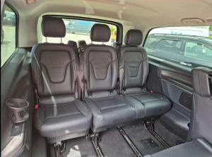 Melns Mercedes-Benz V 300 2025 Klaipėda, ar dzinēja tilpumu 1.95 L un nobraukumu 40 tūkst. km par 27500 €, foto 14 vietnē AUTOMOTO.COM.LV