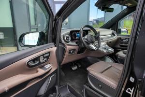 Black Mercedes-Benz V 300 2025 in Kaunas, with an engine capacity of 1.95 L and mileage of 25 thousand km for 94950 €, photo 20 on AUTOMOTO.COM.LV