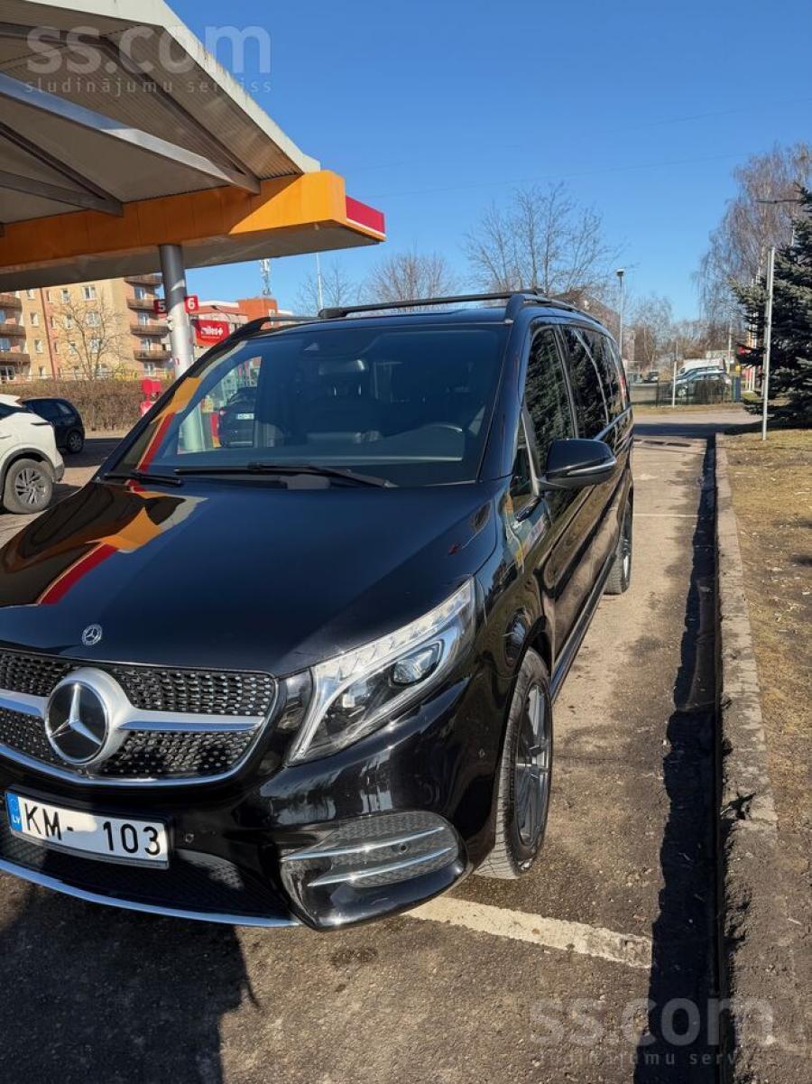 Melns Mercedes-Benz V 300 2019 Rīga, ar dzinēja tilpumu 2.00 L un nobraukumu 166 tūkst. km par 43900 €, foto 3 vietnē AUTOMOTO.COM.LV