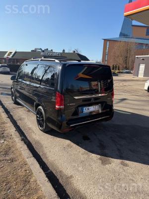 Melns Mercedes-Benz V 300 2019 Rīga, ar dzinēja tilpumu 2.00 L un nobraukumu 166 tūkst. km par 43900 €, foto 5 vietnē AUTOMOTO.COM.LV