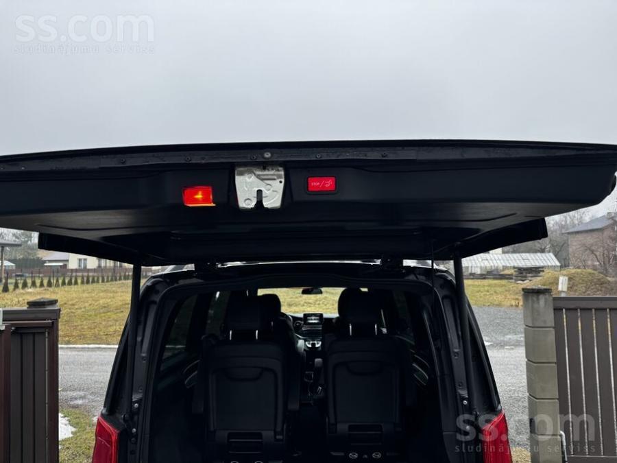 Melns Mercedes-Benz V 300 2019 Rīga, ar dzinēja tilpumu 2.00 L un nobraukumu 166 tūkst. km par 43900 €, foto 6 vietnē AUTOMOTO.COM.LV