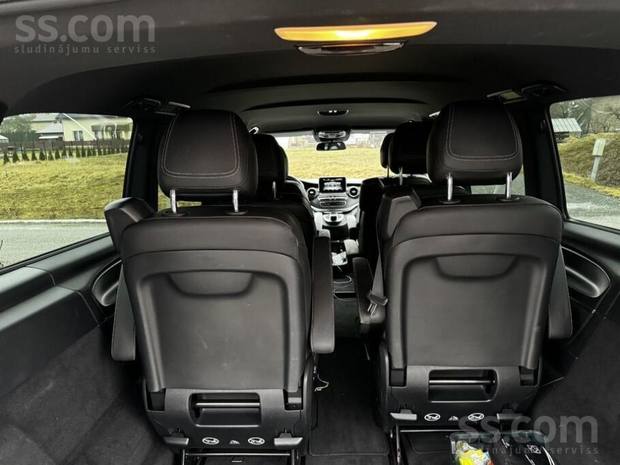 Melns Mercedes-Benz V 300 2019 Rīga, ar dzinēja tilpumu 2.00 L un nobraukumu 166 tūkst. km par 43900 €, foto 7 vietnē AUTOMOTO.COM.LV