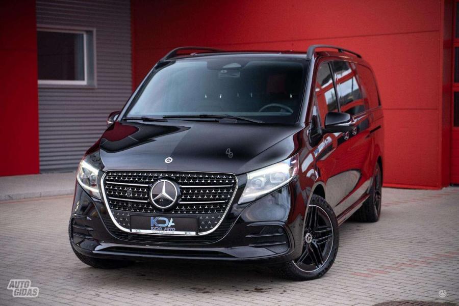 Melns Mercedes-Benz V 300 2024 Marijampole, ar dzinēja tilpumu 2.00 L un nobraukumu 12 tūkst. km par 99950 €, foto 4 vietnē AUTOMOTO.COM.LV