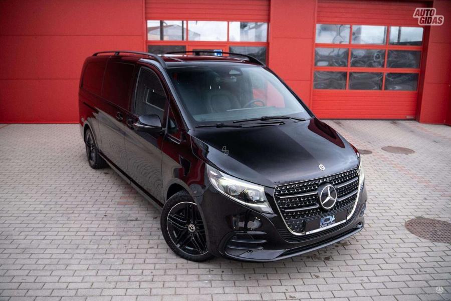 Melns Mercedes-Benz V 300 2024 Marijampole, ar dzinēja tilpumu 2.00 L un nobraukumu 12 tūkst. km par 99950 €, foto 5 vietnē AUTOMOTO.COM.LV