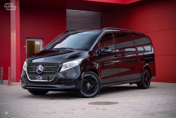 Melns Mercedes-Benz V 300 2024 Marijampole, ar dzinēja tilpumu 2.00 L un nobraukumu 12 tūkst. km par 99950 €, foto 2 vietnē AUTOMOTO.COM.LV