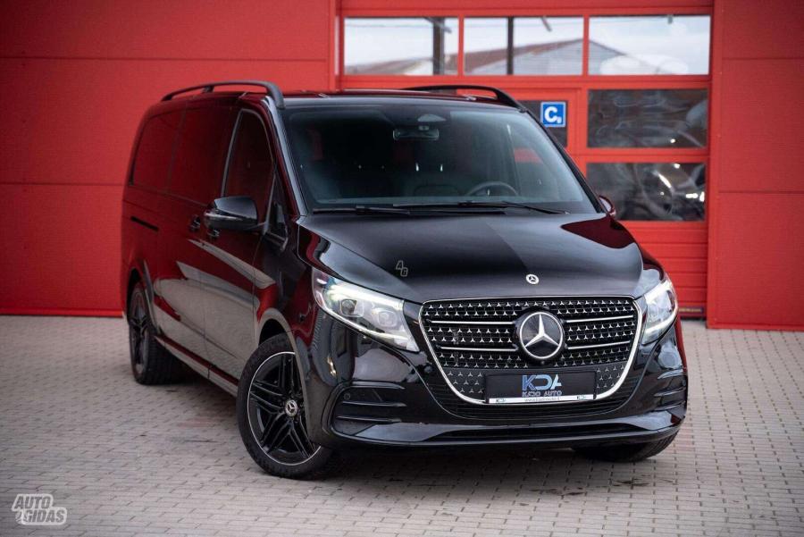 Melns Mercedes-Benz V 300 2024 Marijampole, ar dzinēja tilpumu 2.00 L un nobraukumu 12 tūkst. km par 99950 €, foto 3 vietnē AUTOMOTO.COM.LV