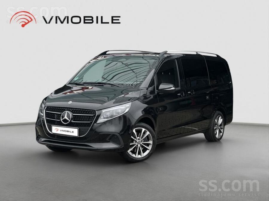 Melns Mercedes-Benz V 300 2024 Rīga, ar dzinēja tilpumu 2.00 L un nobraukumu 77 tūkst. km par 67900 €, foto 1 vietnē AUTOMOTO.COM.LV