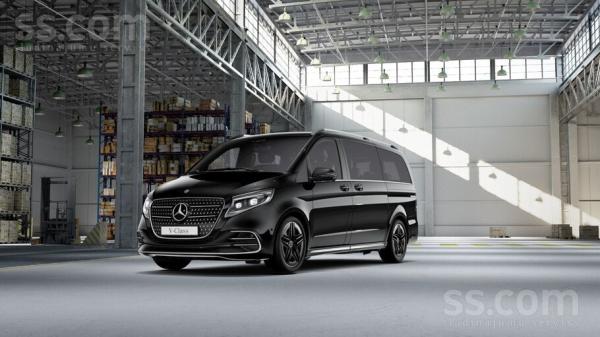 Melns Mercedes-Benz V 300 2025 Rīga, ar dzinēja tilpumu 2.00 L un nobraukumu 15 tūkst. km par 89900 €, foto 1 vietnē AUTOMOTO.COM.LV