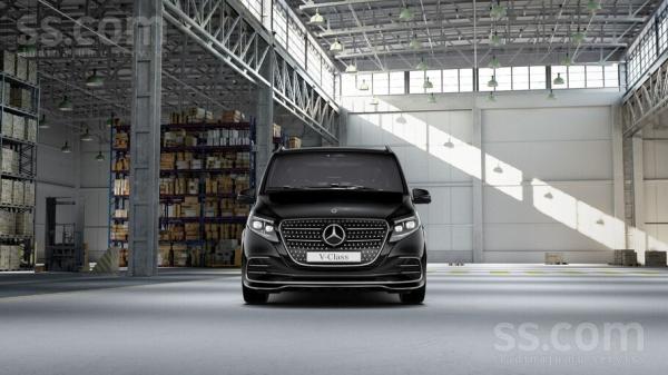 Melns Mercedes-Benz V 300 2025 Rīga, ar dzinēja tilpumu 2.00 L un nobraukumu 15 tūkst. km par 89900 €, foto 2 vietnē AUTOMOTO.COM.LV