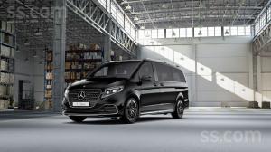Melns Mercedes-Benz V 300 2025 Rīga, ar dzinēja tilpumu 2.00 L un nobraukumu 15 tūkst. km par 82900 €, foto  vietnē AUTOMOTO.COM.LV