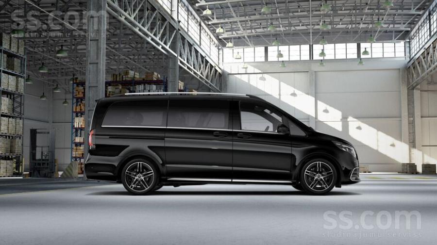 Melns Mercedes-Benz V 300 2025 Rīga, ar dzinēja tilpumu 2.00 L un nobraukumu 15 tūkst. km par 82900 €, foto 4 vietnē AUTOMOTO.COM.LV