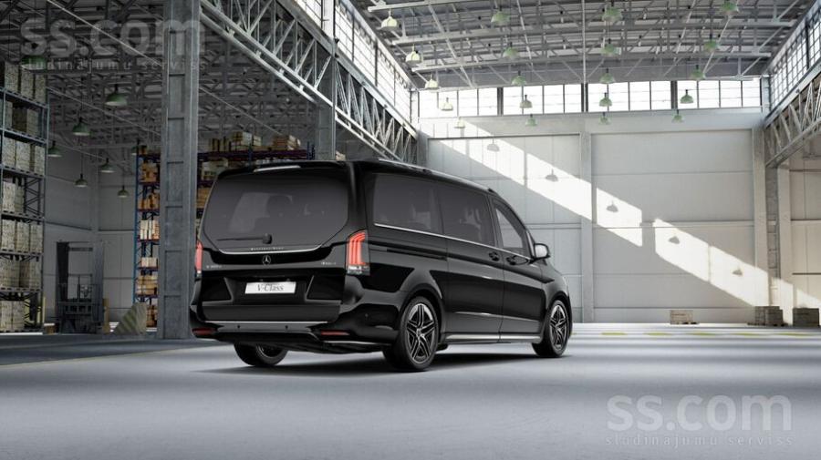 Melns Mercedes-Benz V 300 2025 Rīga, ar dzinēja tilpumu 2.00 L un nobraukumu 15 tūkst. km par 82900 €, foto 5 vietnē AUTOMOTO.COM.LV