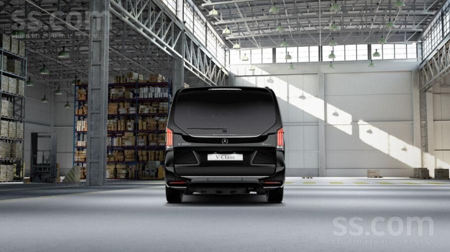Melns Mercedes-Benz V 300 2025 Rīga, ar dzinēja tilpumu 2.00 L un nobraukumu 15 tūkst. km par 82900 €, foto 6 vietnē AUTOMOTO.COM.LV