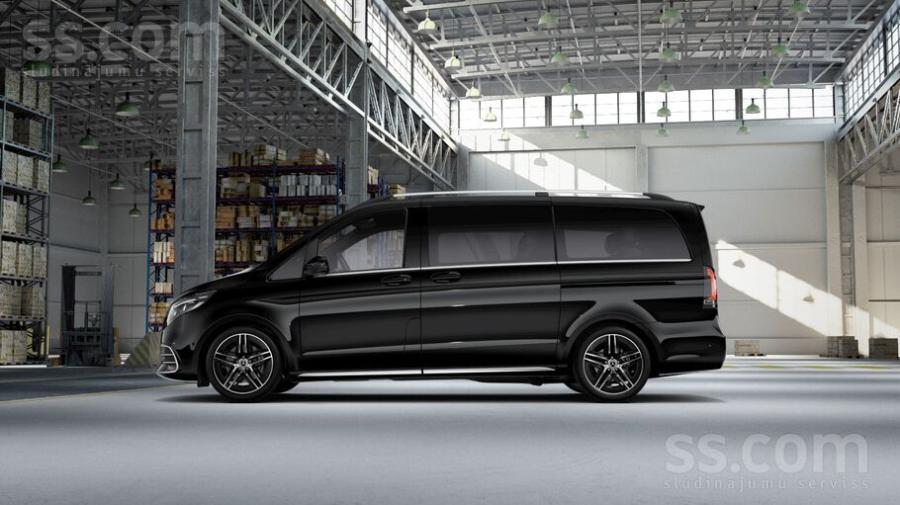 Melns Mercedes-Benz V 300 2025 Rīga, ar dzinēja tilpumu 2.00 L un nobraukumu 15 tūkst. km par 82900 €, foto 7 vietnē AUTOMOTO.COM.LV